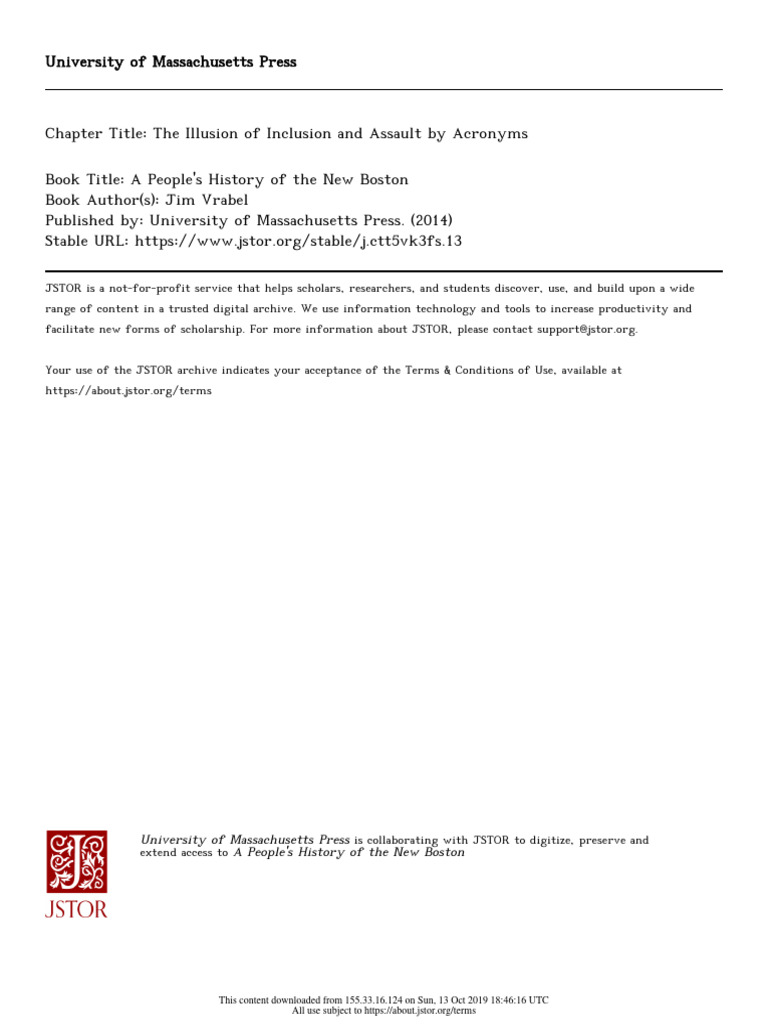 Jim Vrabel Illusion of Inclusion and Assault by Acronyms | PDF ...