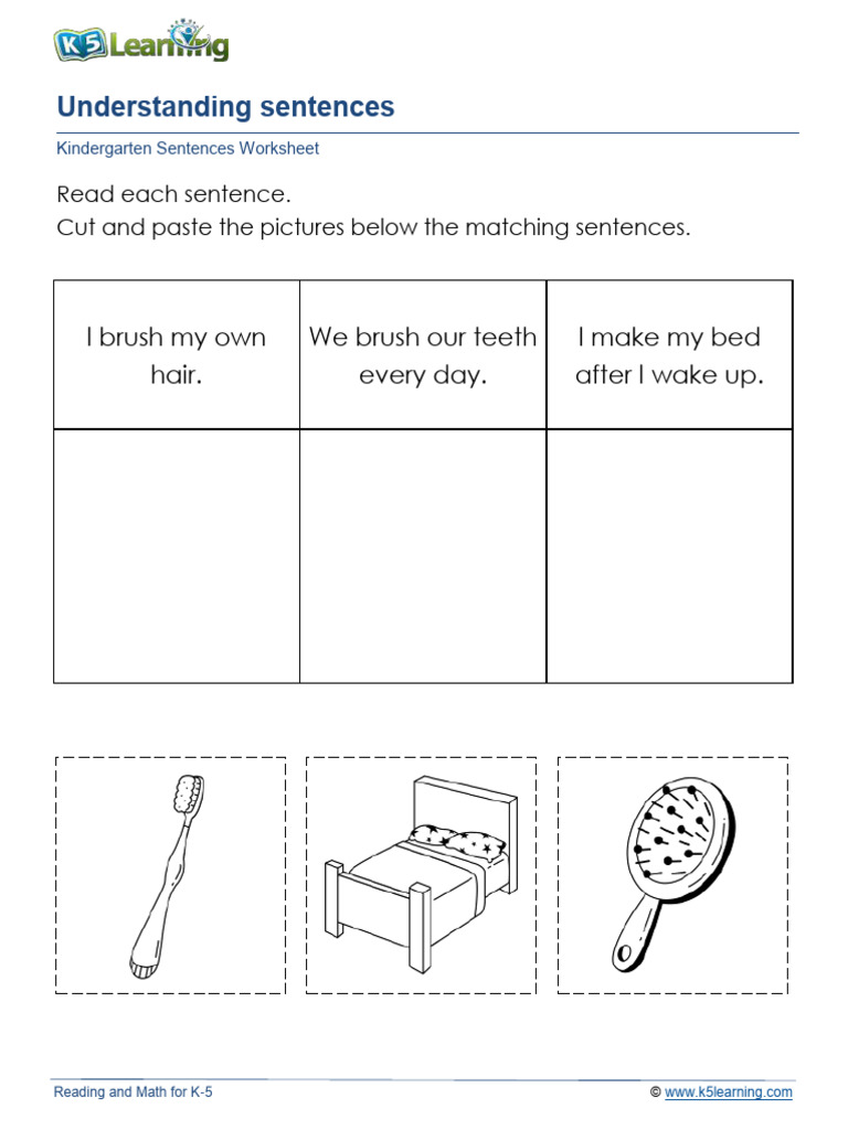 Understanding Sentences D | PDF