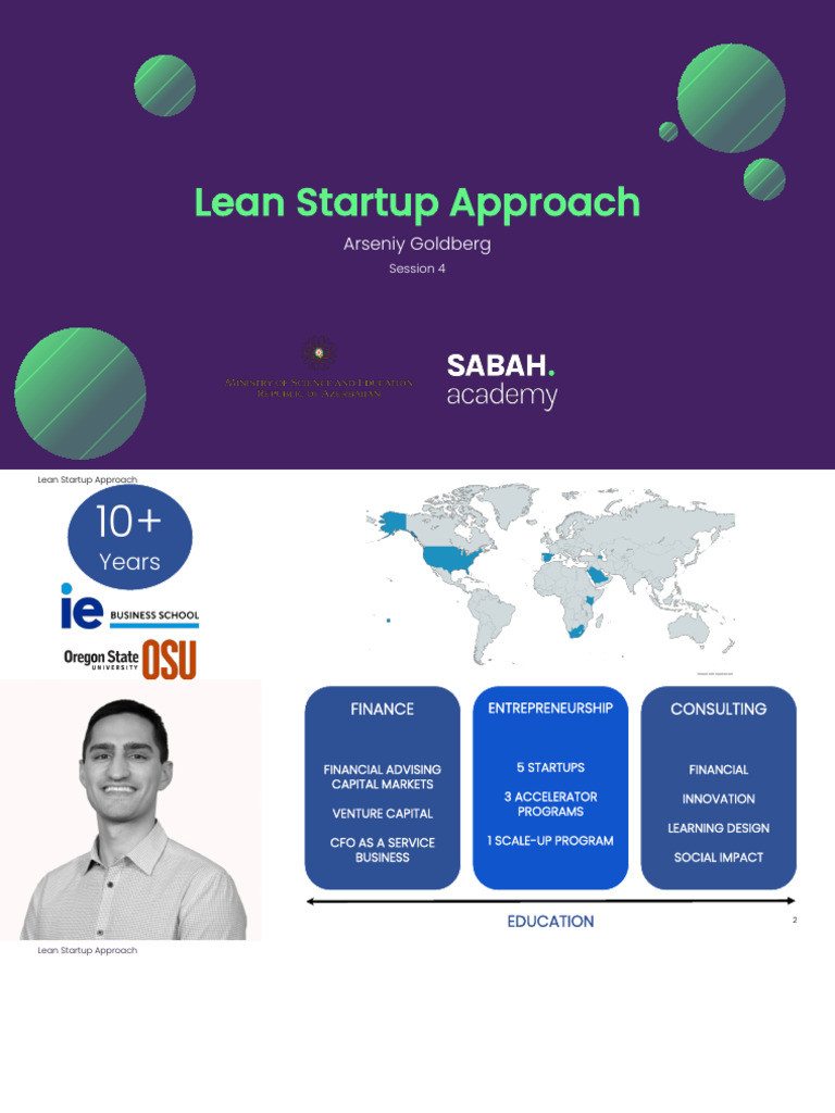 S.4 - Lean Startup Approach | PDF | Lean Startup | Startup Company