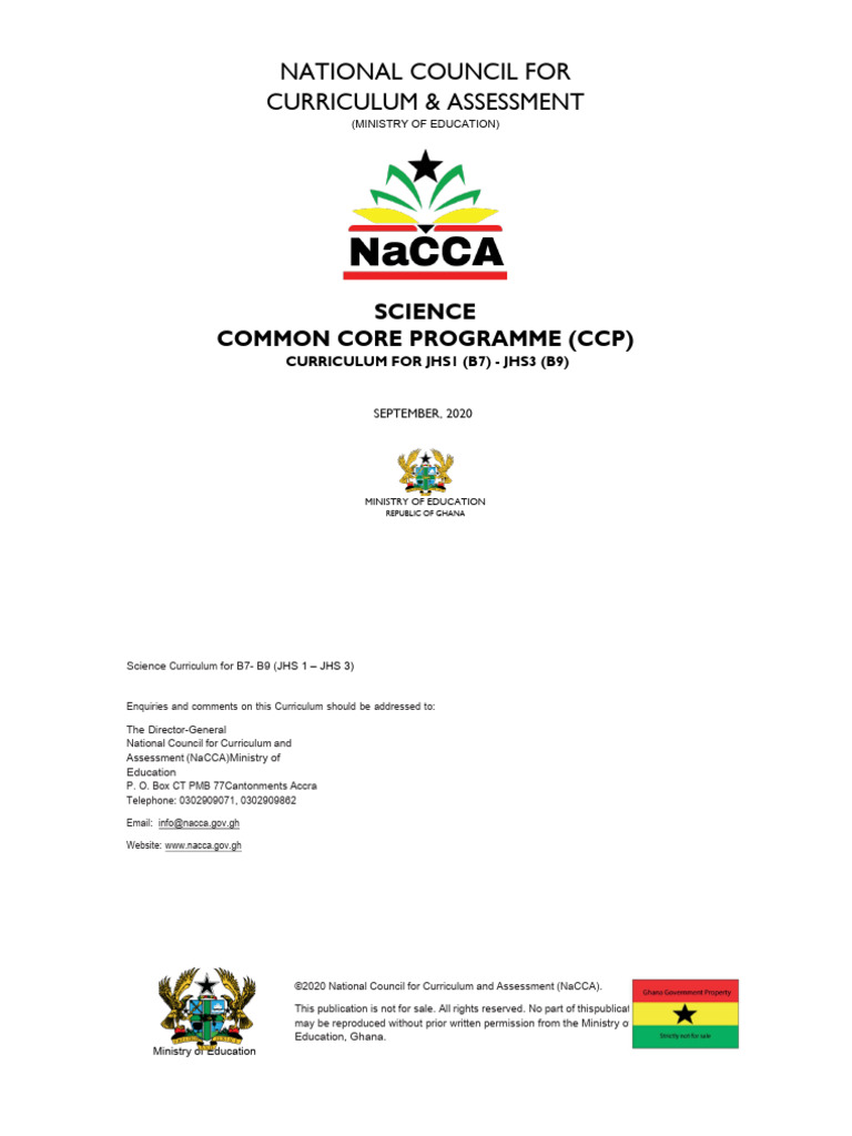 Science Nacca | PDF | Natural Environment | Curriculum
