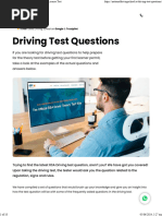 PTC Test Questions and Answers O9bgqh | PDF | Road Transport | Transport