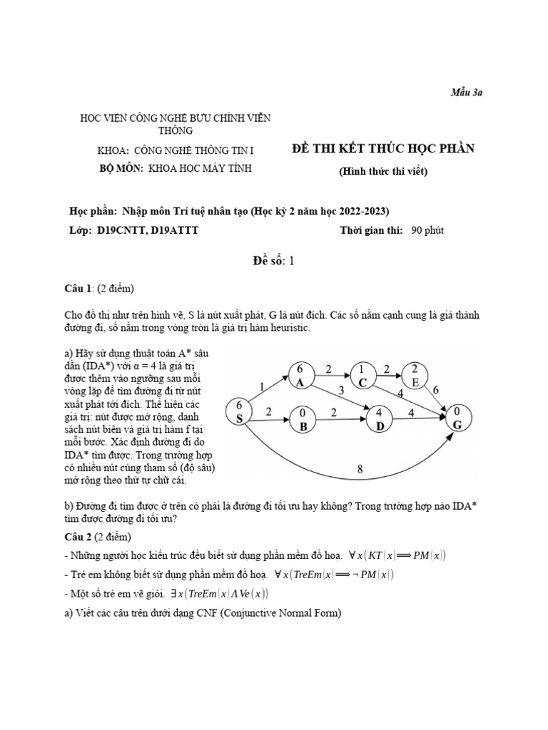 TTNT-HK2_2022-2023_De 1 | PDF