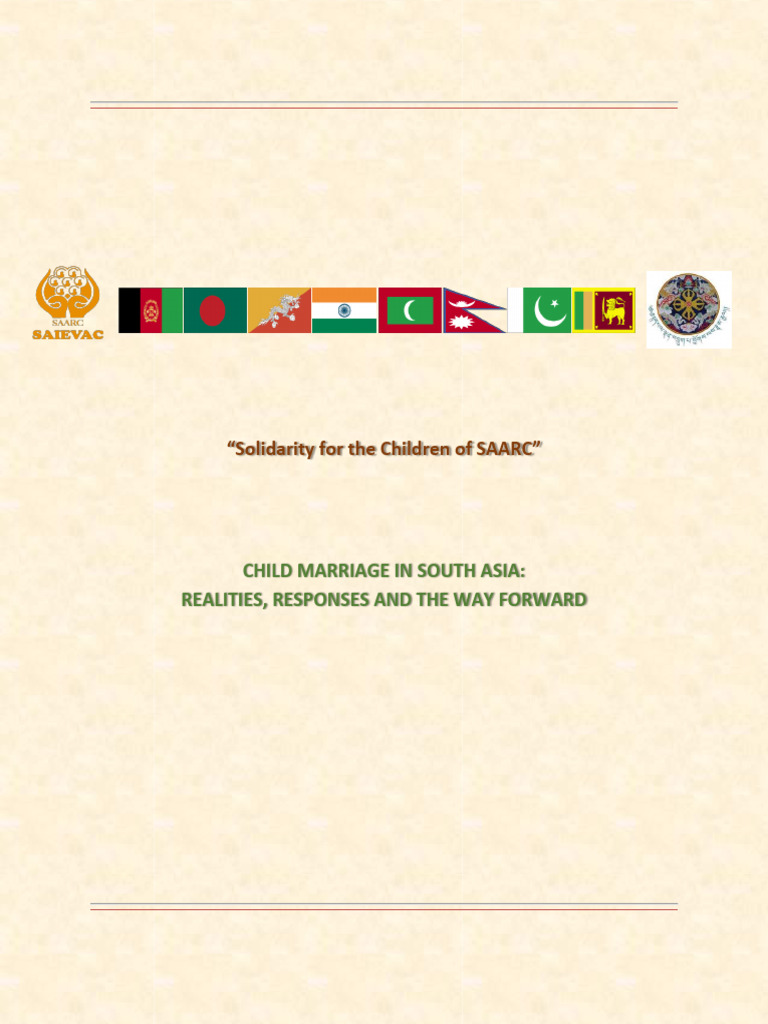 Child Marriage Crisis in South Asia | PDF | Child Marriage | Marriage