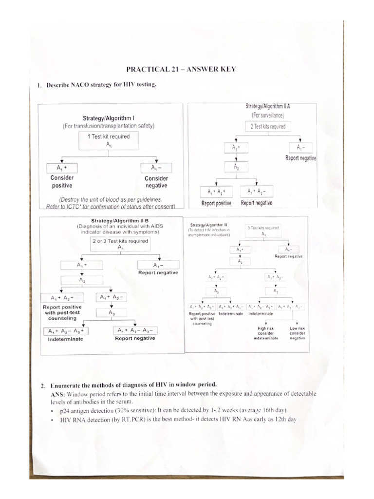 Practical 21 - Answer Key | PDF