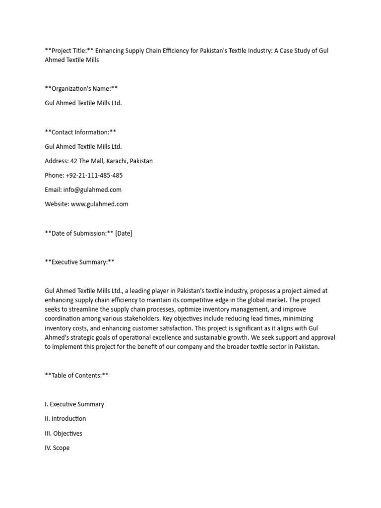 PM Final | PDF | Supply Chain | Inventory