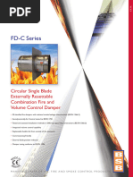CE Marked Fire/Smoke Dampers | PDF | Duct (Flow) | Civil Engineering