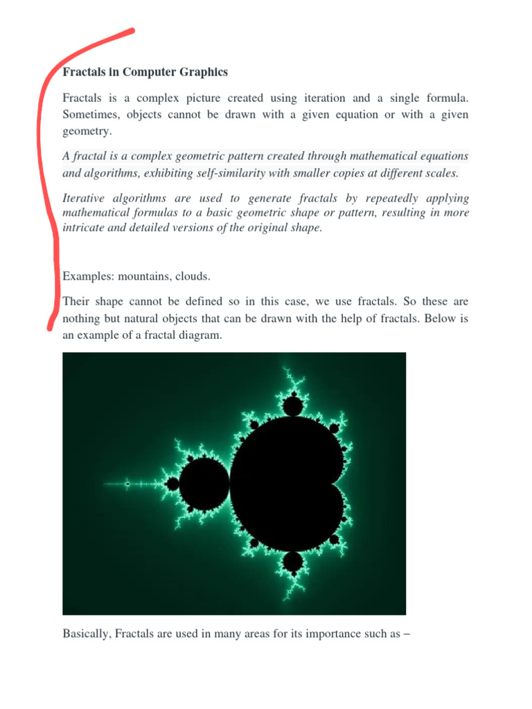 unit-4 CG ans | Download Free PDF | Fractal | Texture Mapping