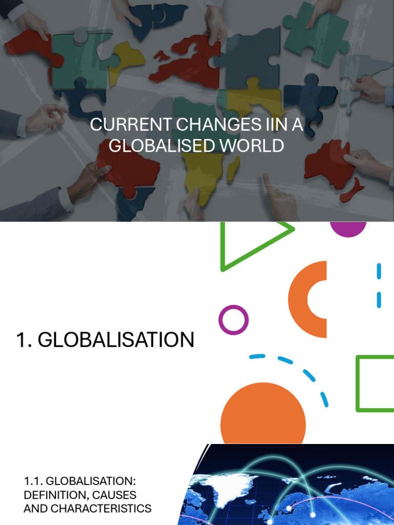 Current Changes in A Global World | PDF | Climate Change | Globalization