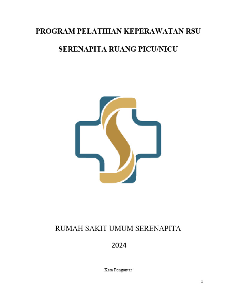 Program Pelatihan Rsu Serenapita Ruang Picu | PDF | Bisnis