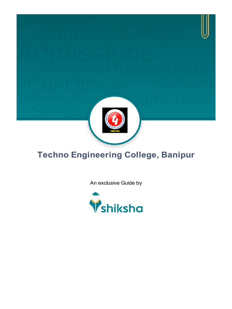 Techno Engineering College Banipur | PDF | Science
