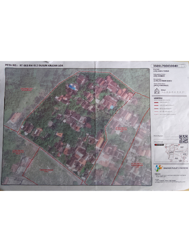 Peta RT 3 RW 12 | PDF