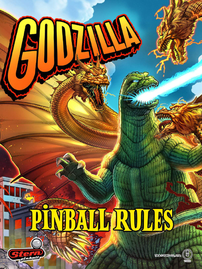 Godzilla Pinball Skill Shots Guide | PDF | Games & Activities