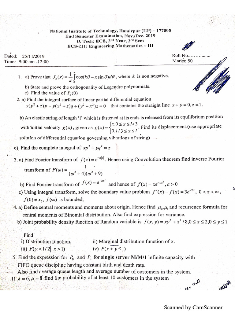 2020 ECE Question Papers | PDF