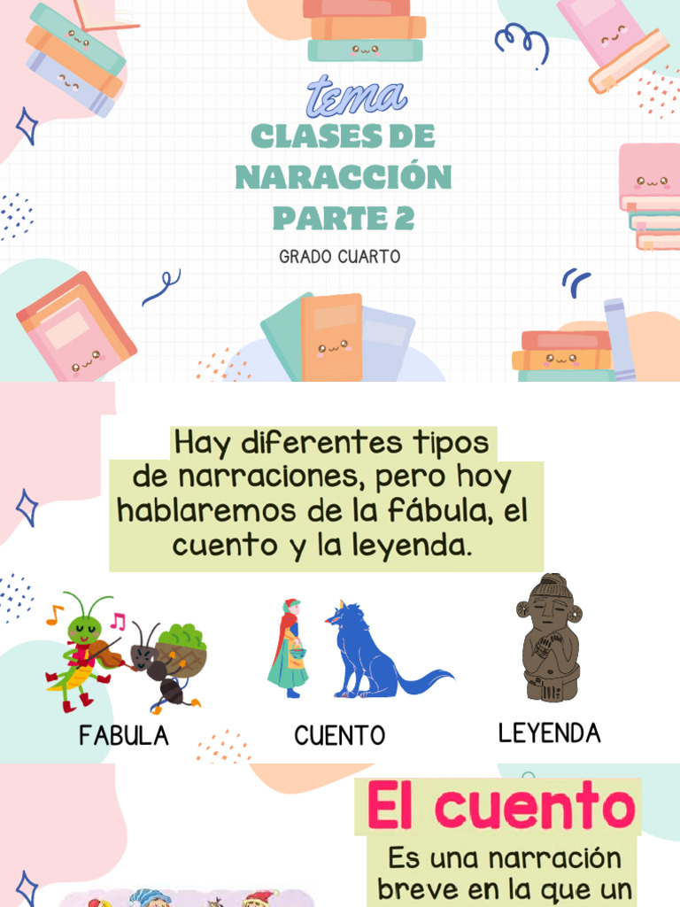 Actividades de Narración para Cuarto Grado | PDF
