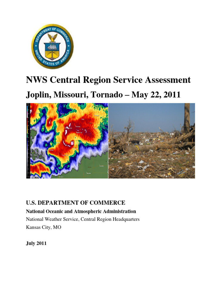 Joplin Tornado | PDF | National Weather Service | Tornadoes