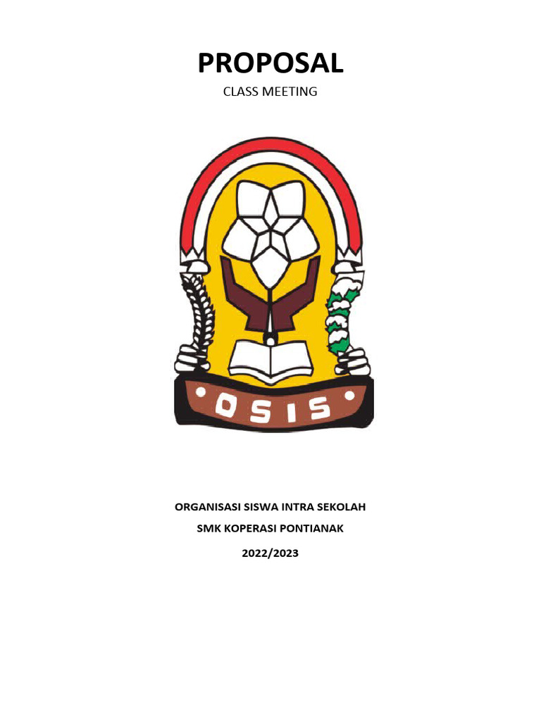 Proposal Class Meeting SMK | PDF