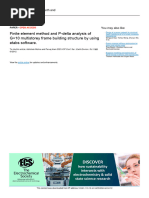 P-Delta - Analysis - Parameters ETABS | PDF | Structural Load | Applied Mathematics