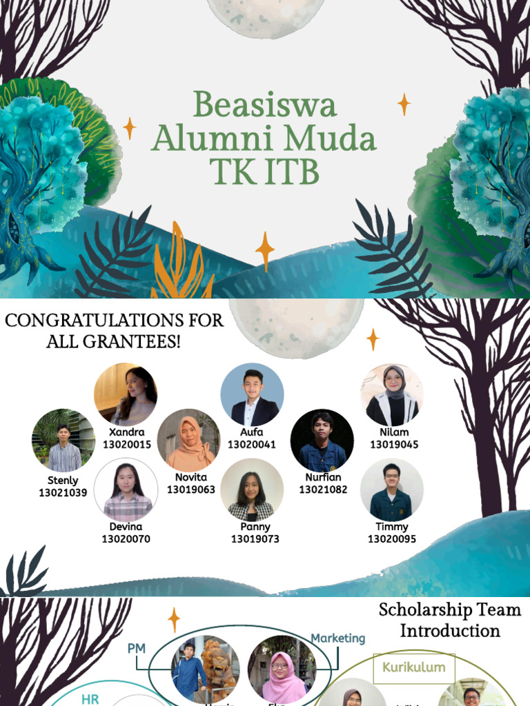 Beasiswa AM TK Pitching Presentation Rev.2 | PDF