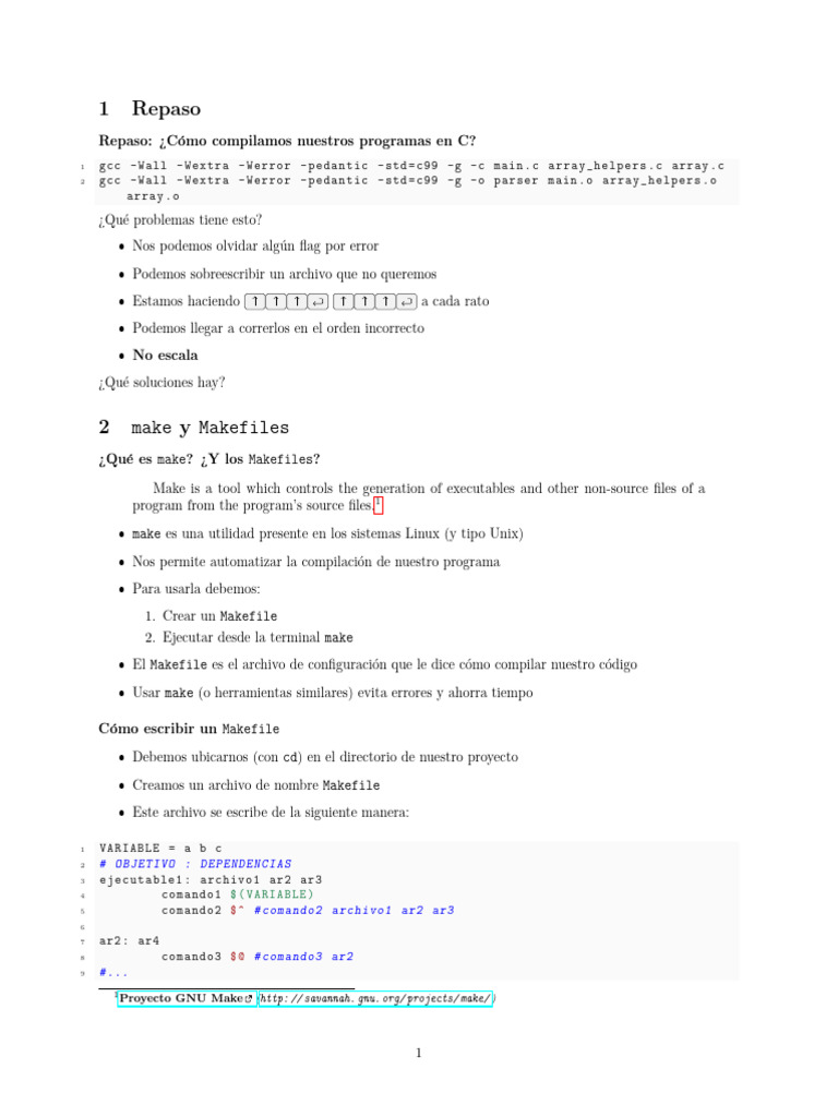 Compilando Con Makefile | PDF | Familias de sistemas operativos ...