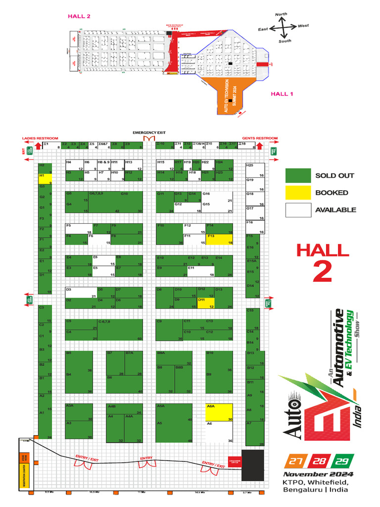 Hall 2 Auto Ev India 2024 | PDF
