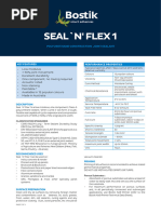 Technical Data Sheet - BOSTIK Rugby Original | PDF | Adhesive | Materials