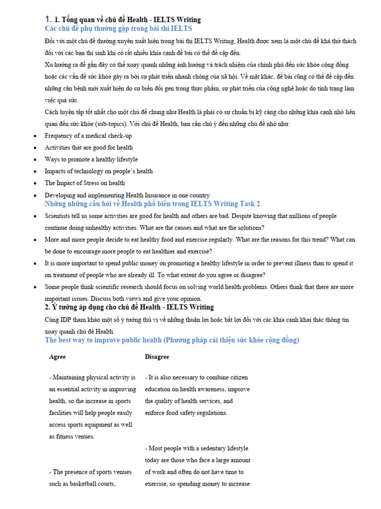 Chu Diem Writing Theo Tieng Anh 11,10 | PDF