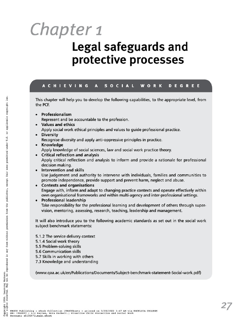 Proactive Child Protection and Social Work | PDF