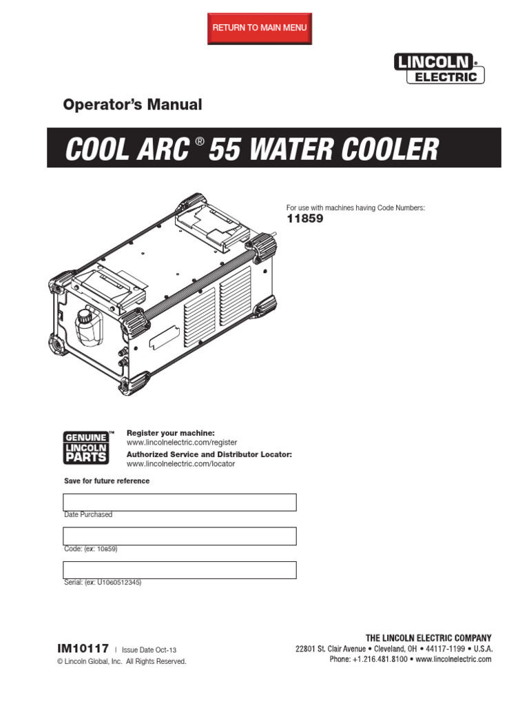 Lincoln Cool Arc 55 | Download Free PDF | Welding | Construction