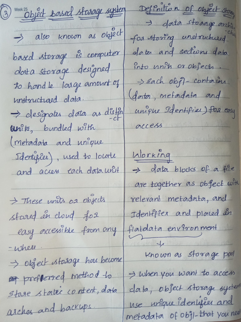 Object Based Storage System | PDF | Data | Information Retrieval