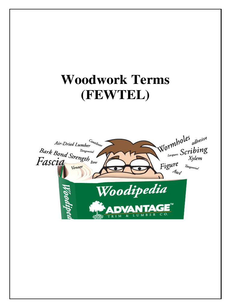 10 Woodwork Terms (FEWTEL) | PDF | Lumber