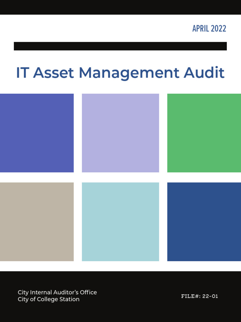2022 IT Asset Management Audit | PDF | Audit | Personal Computers