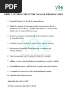 VIFHE ACCA Course Fees and Policies | PDF | Payments | Fee