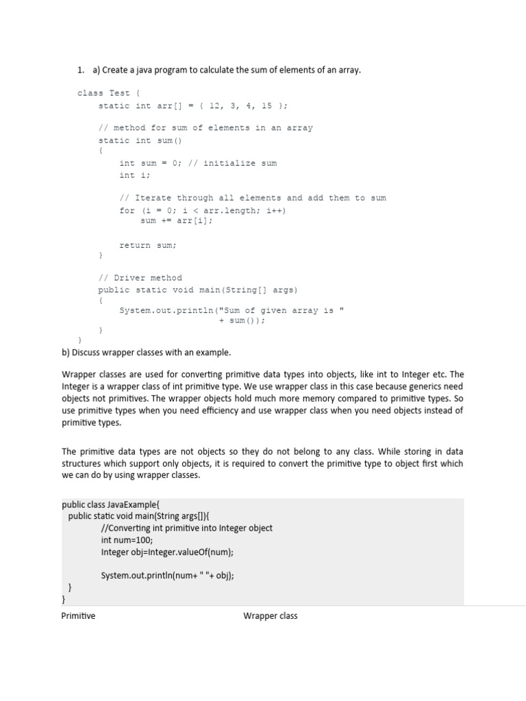 Java Programming Key | Download Free PDF | Software Development | Computer Science