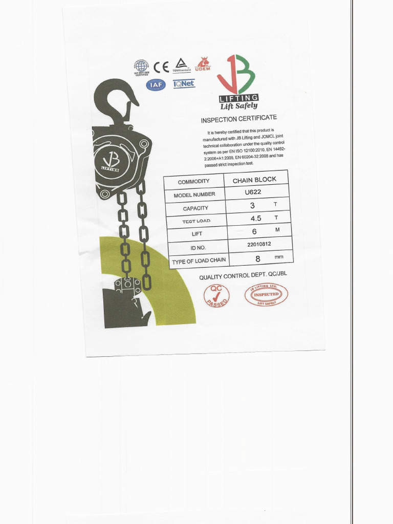 Chain Block Certificates | PDF