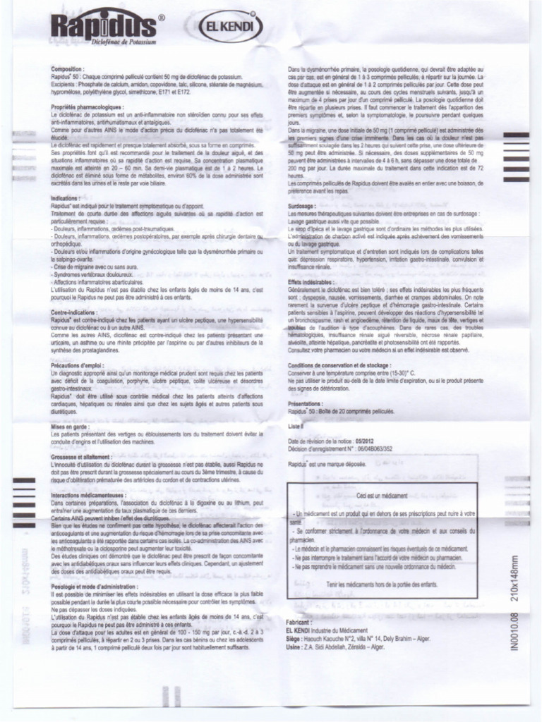 Notice_rapidus_50mg_comp.enro._b_20 | PDF