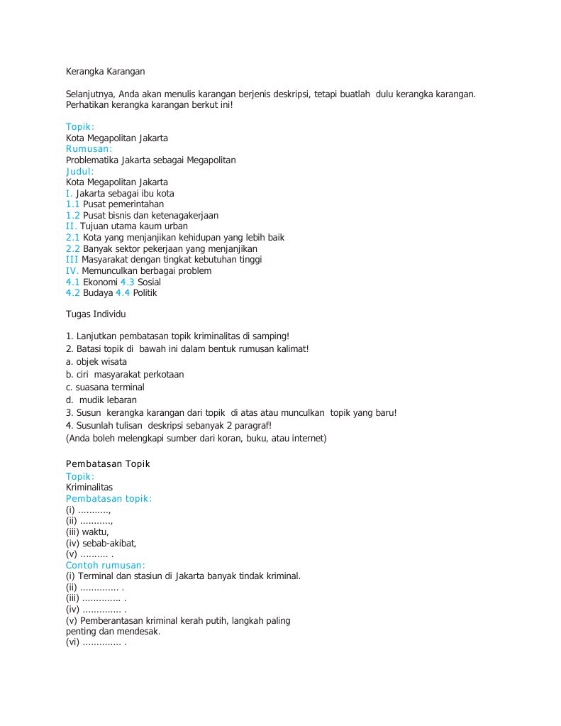 Contoh Kerangka Karangan Makalah - Peran Sekolah Contoh Kerangka Karangan Makalah - Peran Sekolah