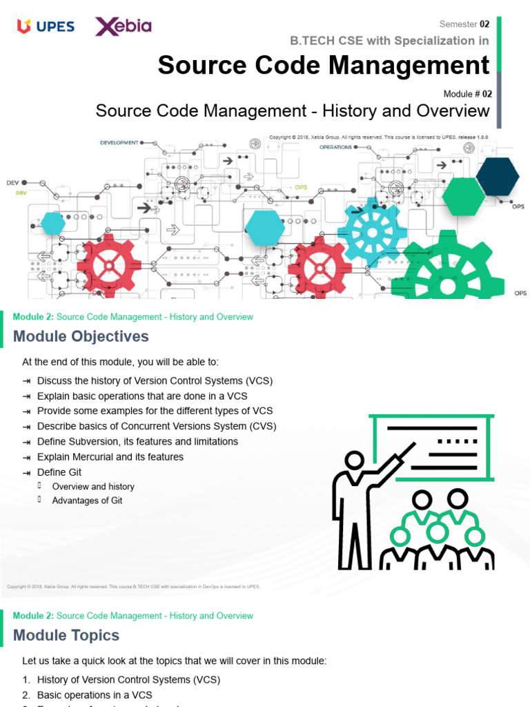 DevOps - Semester 2 - Module 02 - v1.0.0 - PPT | PDF | Version Control ...