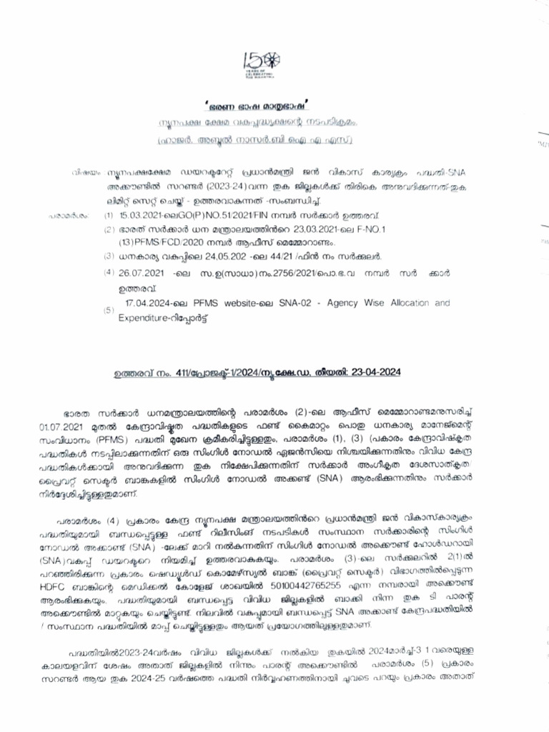 SNA Fund Allocations 2024 | PDF