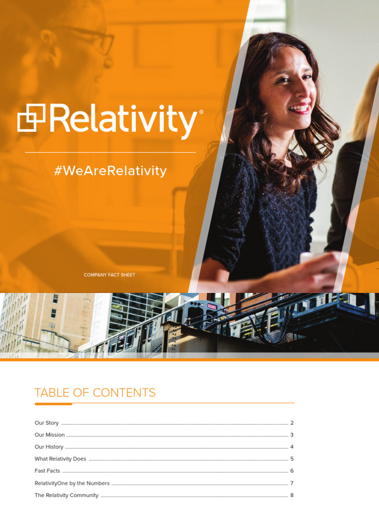 Relativity Fact Sheet | Download Free PDF | Analytics | Artificial ...