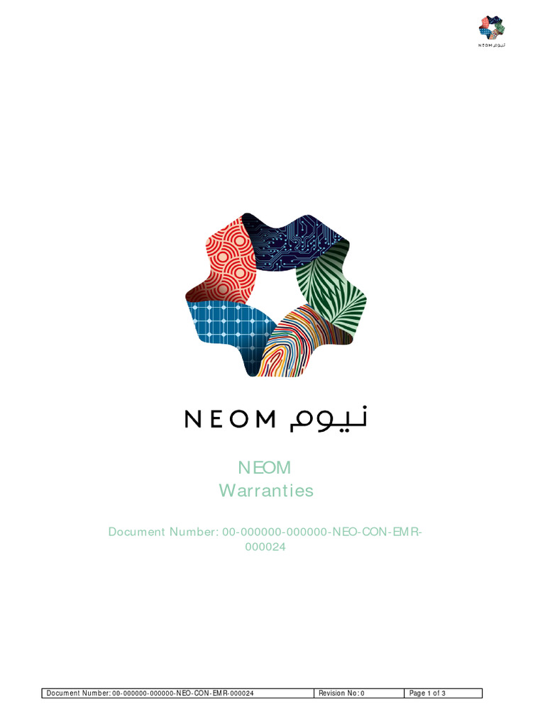 NEOM Warranty Requirements Overview | PDF | Contractual Term | Business Law