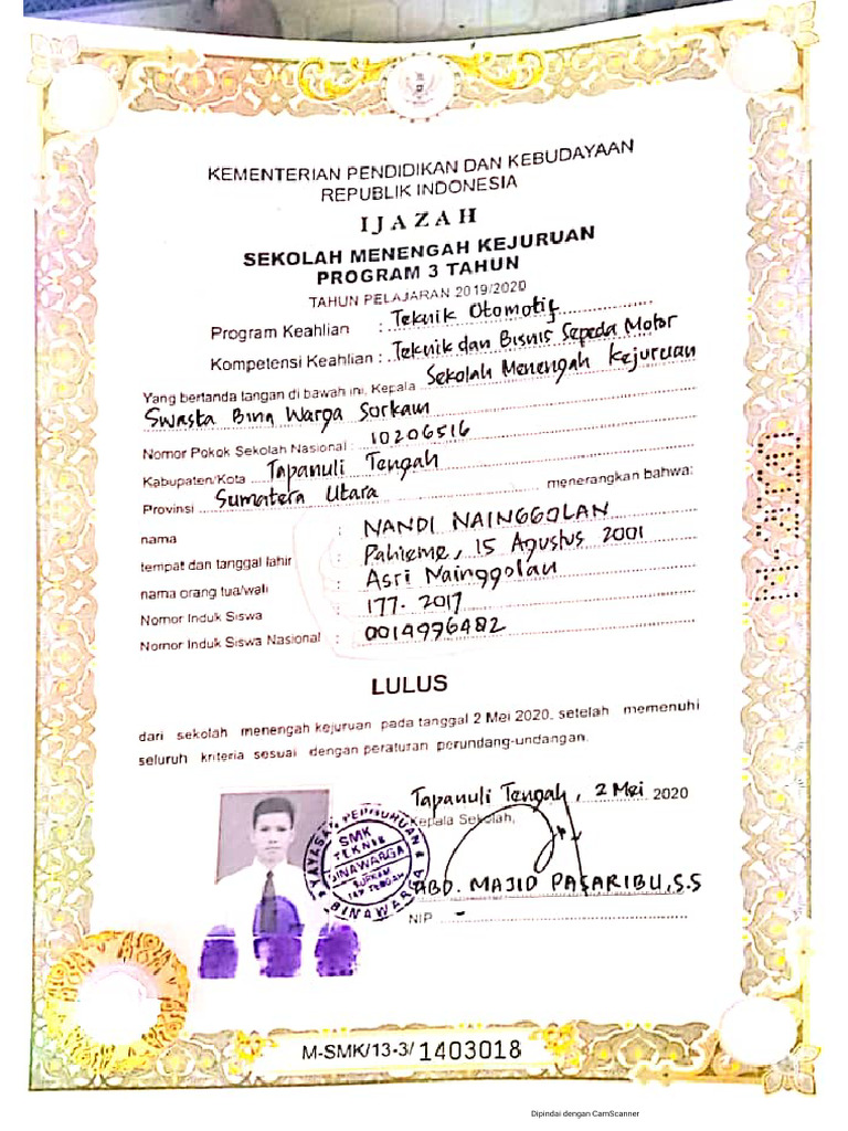 Ijazah Nandi | PDF