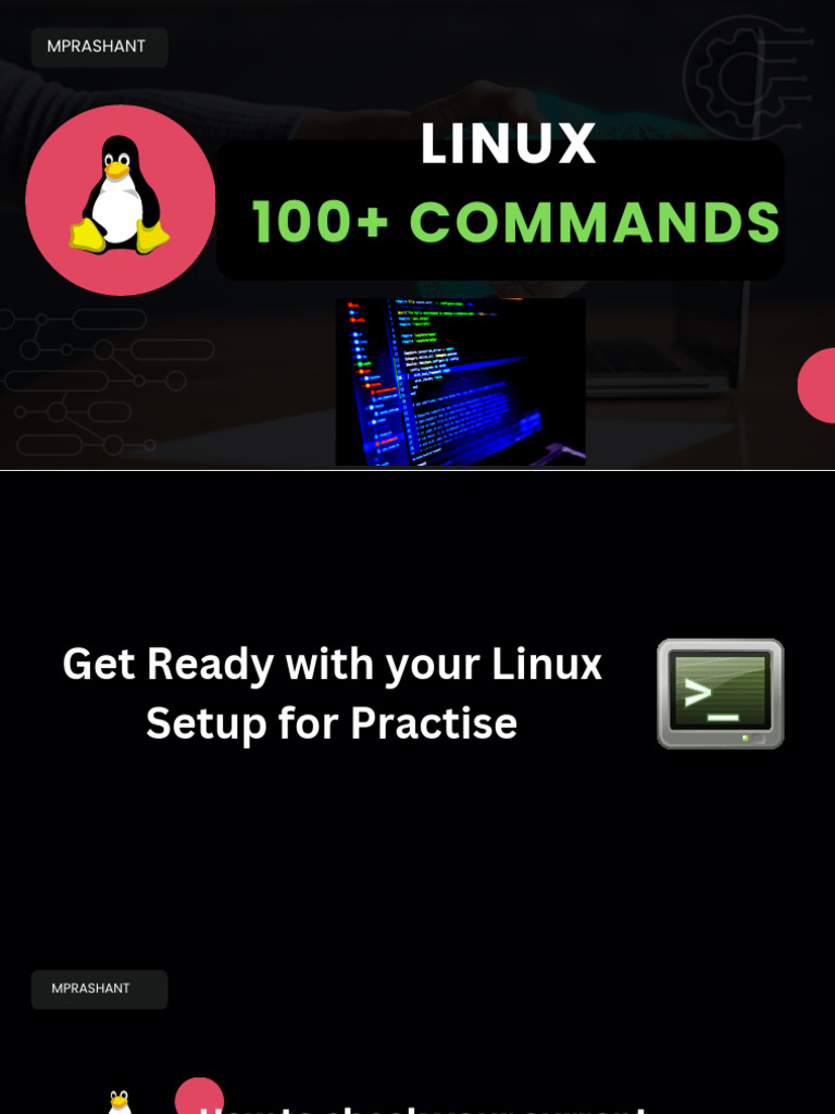 Linux Basic Commands Pdf Computer File Directory Computing 