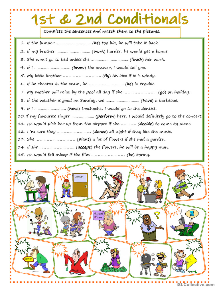 First and Second Conditionals | PDF | Language Arts & Discipline