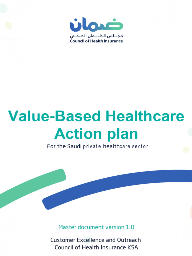 Saudi Arabia Value Based Healthcare Action Plan | PDF | Health Care ...