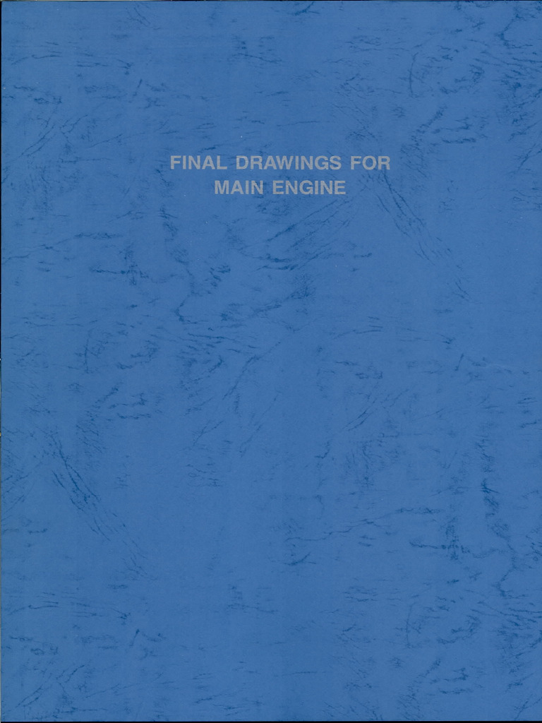 MAN 6G80ME-C10.5-HPSCR - Engine Manual - Final Drawings | PDF | Piston ...