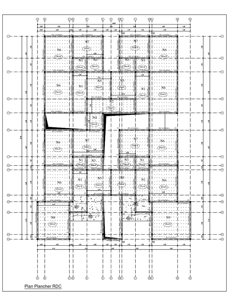 Plan Plancher RDC | PDF