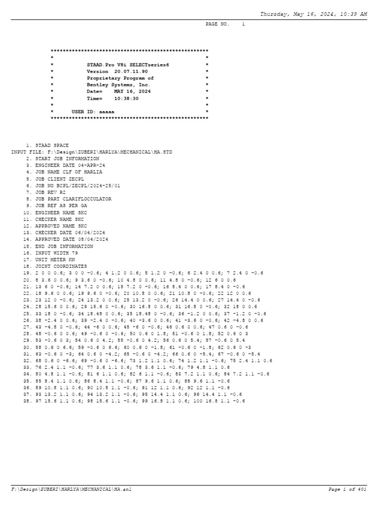 A2 Harlia - CLF - Stadd - Report | PDF