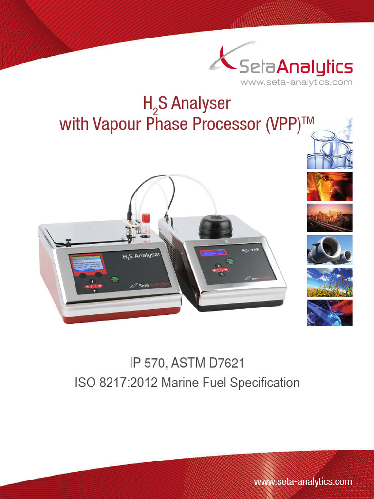 H2s Analyser Vapour Phase Processor Download Free Pdf Fuel Oil