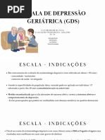 GDS Escala de Depressao Geriatrica | PDF | Depressão