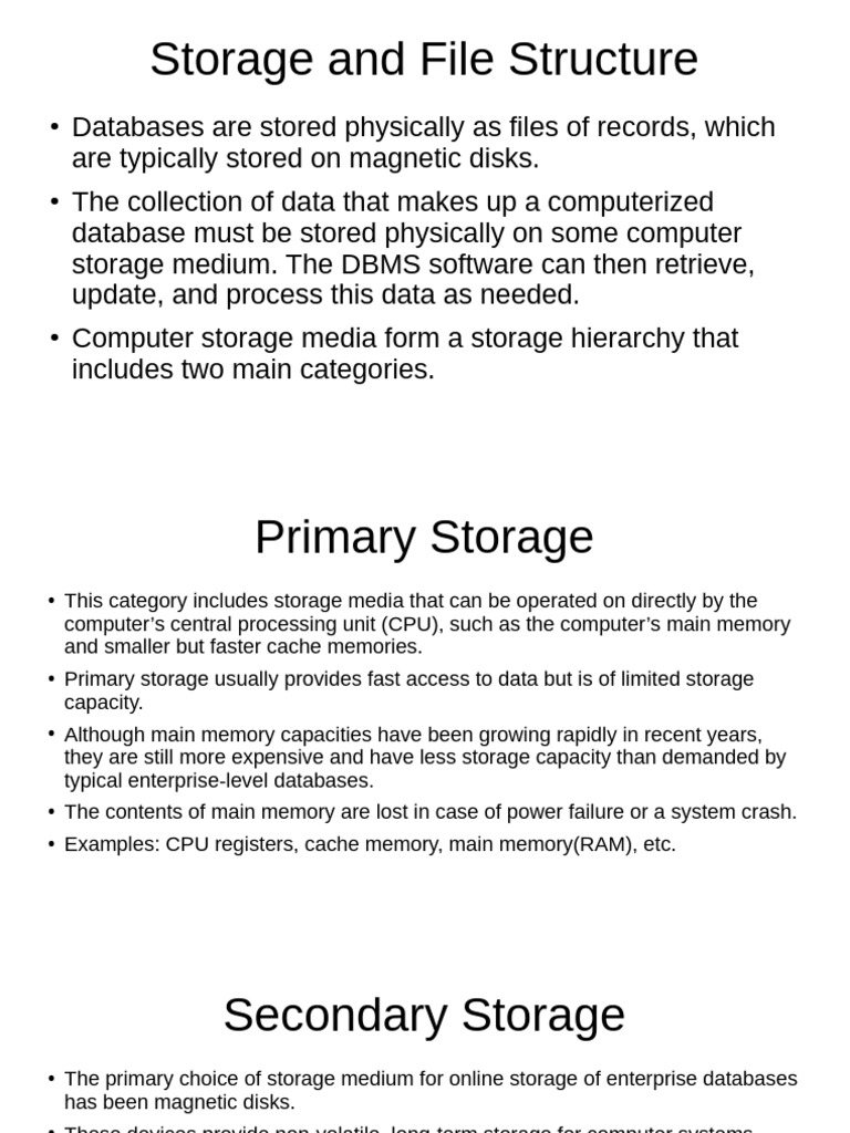 Unitv Part1 | PDF | Computer Data Storage | Databases
